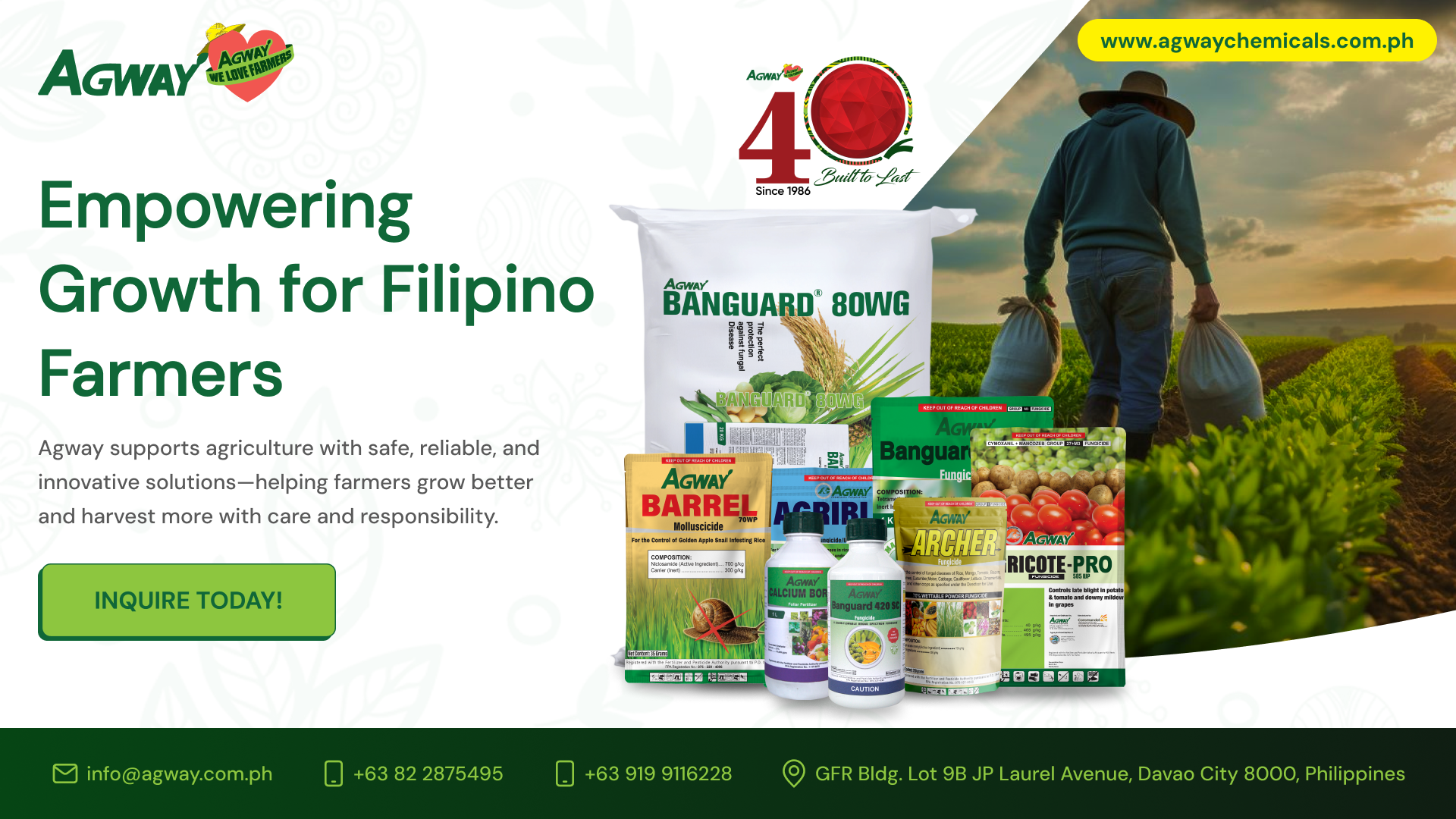 Our Company | Agway Chemicals Corporation